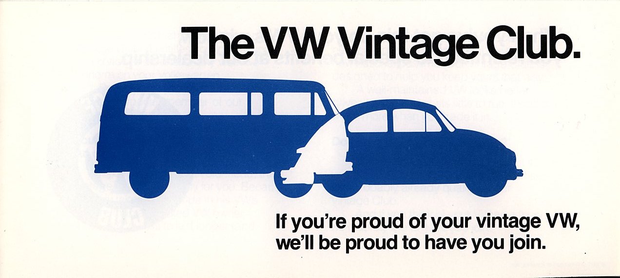 TheSamba.com :: VW Archives - 1979 VW Vintage Club brochure