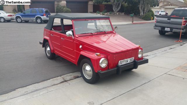 TheSamba.com :: VW Classifieds - VW Thing - Resto German Military ...