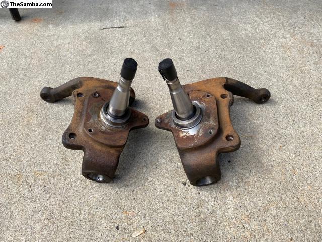 TheSamba.com :: VW Classifieds - Front Spindle, Pair - Late Bay