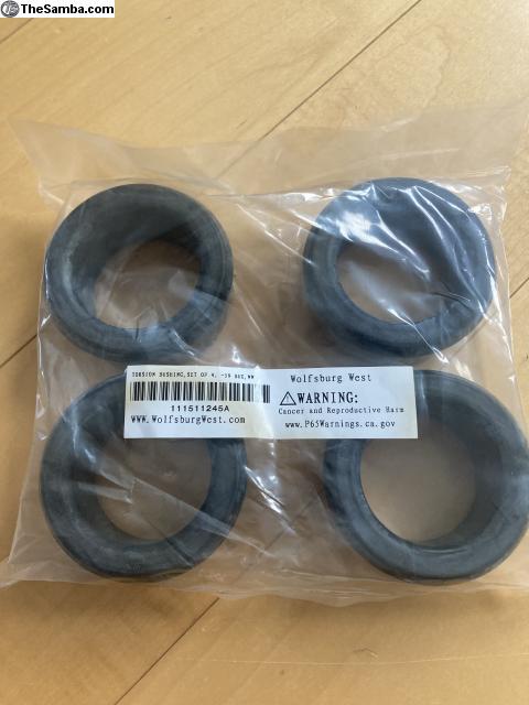 TheSamba.com :: VW Classifieds - NEW Wolfsburg West Spring Plate ...