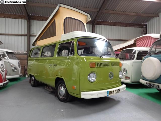 TheSamba.com :: VW Classifieds - '76 Lhd Taiga Green Westfalia Berlin