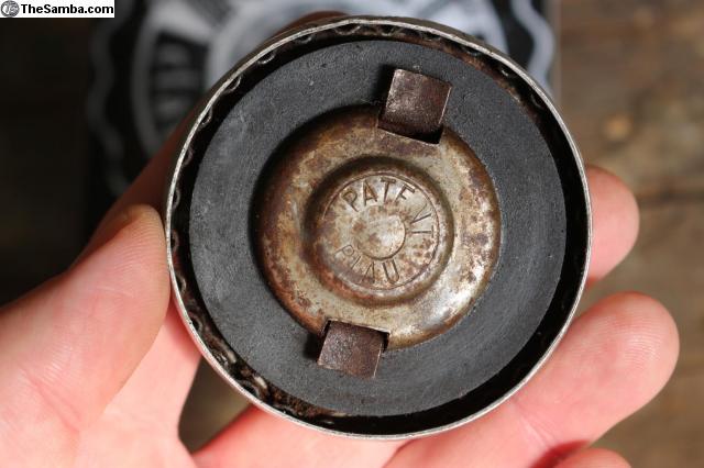 TheSamba.com :: VW Classifieds - Patent Blau 60mm gas cap fuel tank VW ...