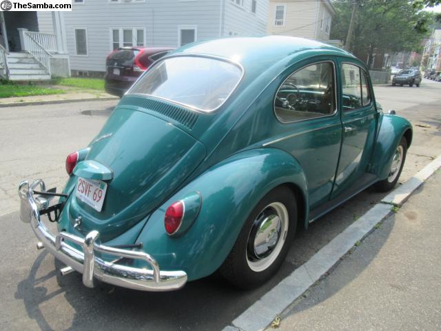 TheSamba.com :: VW Classifieds - L518 Java Green '67 Beetle