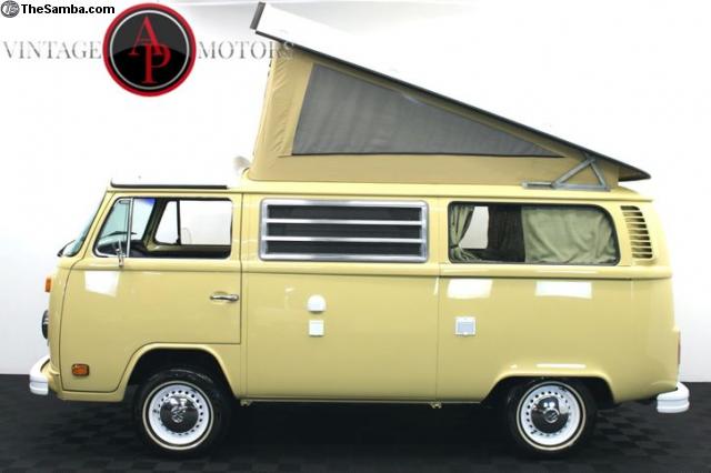 TheSamba.com :: VW Classifieds - 1978 Volkswagen Bus Westfalia Poptop Camper