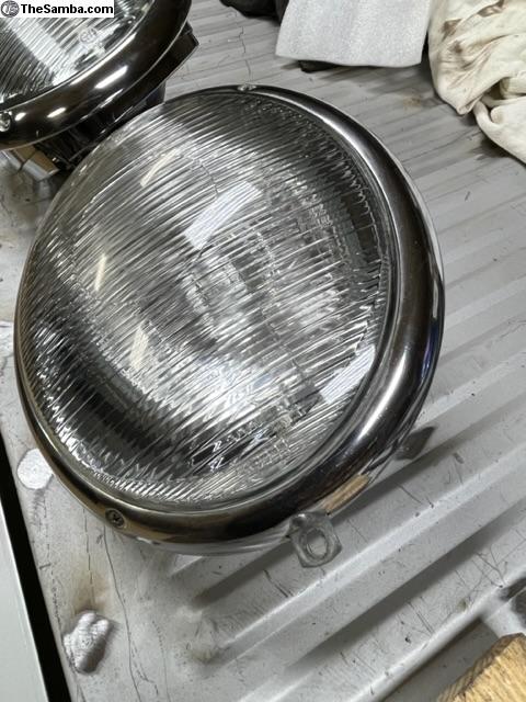 TheSamba.com :: VW Classifieds - Beautiful set of euro style bus headlights