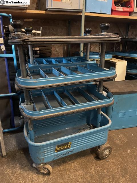 TheSamba.com :: VW Classifieds - Hazet Assistent tool trolley cart 166N VW tools