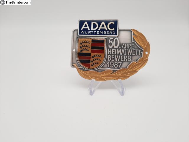 TheSamba.com :: VW Classifieds - ADAC badge 1987 Gau BW 50 years ...