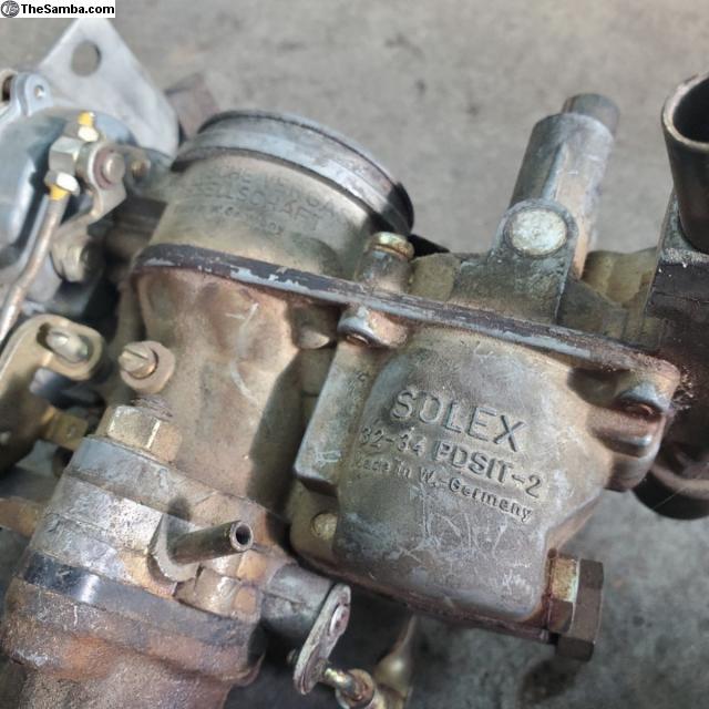 TheSamba.com :: VW Classifieds - 32-34 PDSIT-2 Solex carburetors