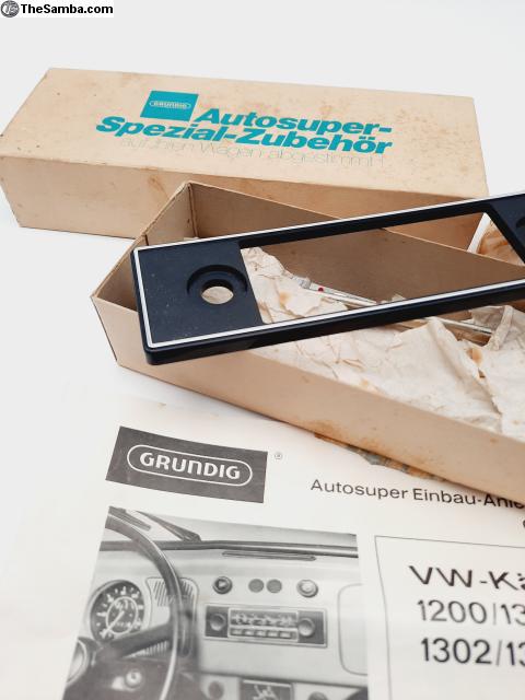 TheSamba.com :: VW Classifieds - Grundig VW 411 412 radio installation kit