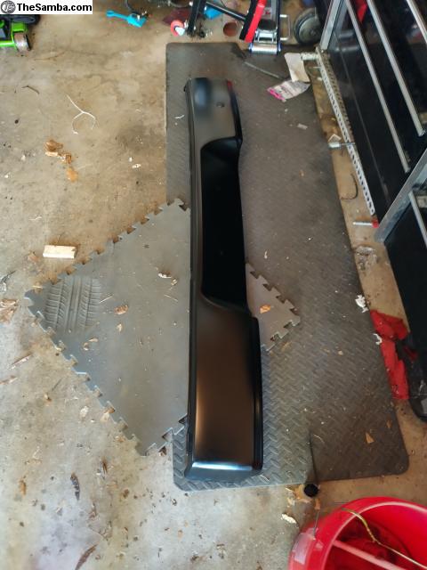TheSamba.com :: VW Classifieds - Porsche 914 rear bumper in black ...