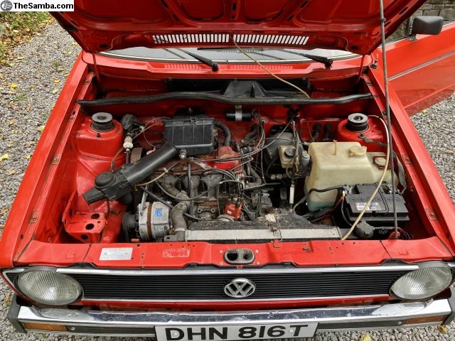 TheSamba.com :: VW Classifieds - 78 VW Golf. Mars red, original paint ...