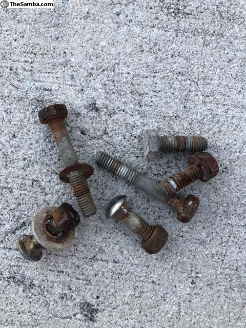 TheSamba.com :: VW Classifieds - Volkswagen Beetle Early Bumper Bolts