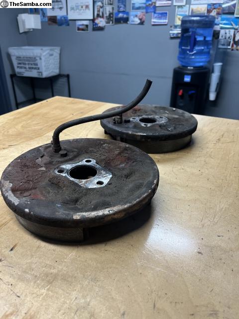 TheSamba.com :: VW Classifieds - 58-64 Front Backing Plate Pair