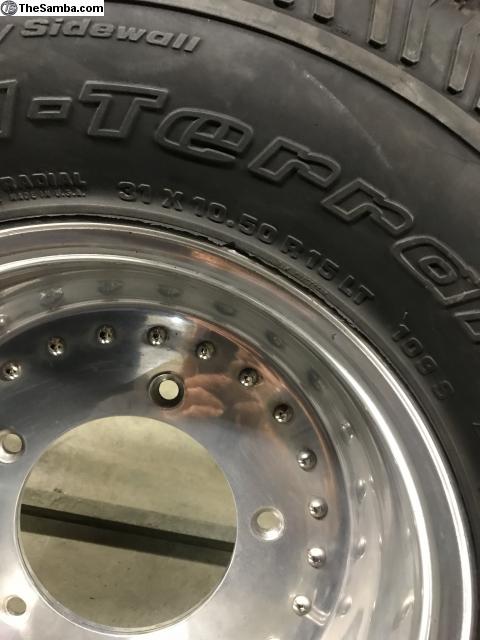 TheSamba.com :: VW Classifieds - Centerline Wheels BFG Tires