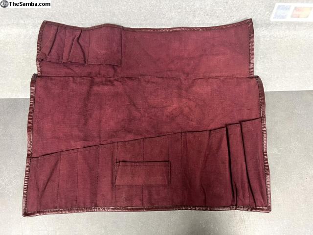 TheSamba.com :: VW Classifieds - Tool Kit Canvas Pouch (burgundy)