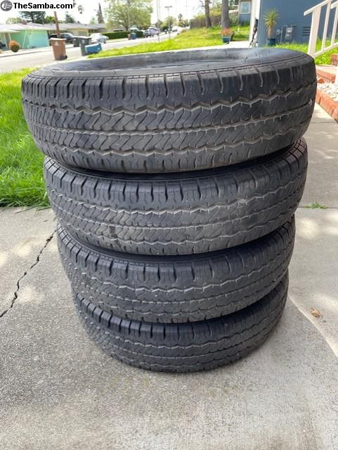 TheSamba.com :: VW Classifieds - Used Set of Hankook RA08 185R14C Tires
