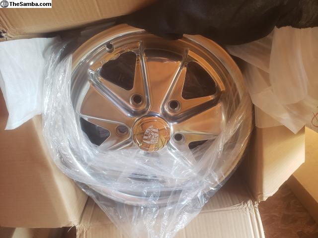 TheSamba.com :: VW Classifieds - Fuchs 4.5 & 6.5 polished new