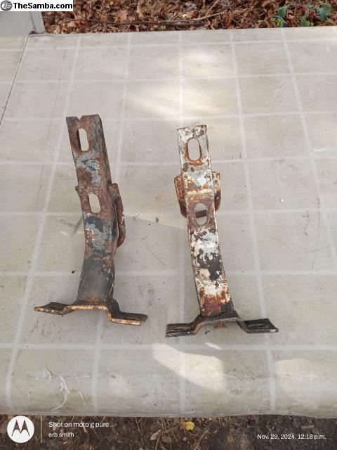 TheSamba.com :: VW Classifieds - Front bumper brackets for 68 to 72 vw ...