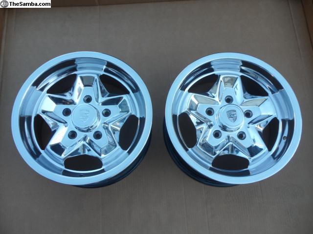 TheSamba.com :: VW Classifieds - Pair of 15”x7” Porsche Cookie cutters ...