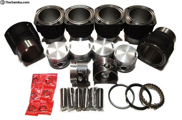 TheSamba.com :: VW Classifieds - QSC Porsche 911 Pistons/Cylinders Set