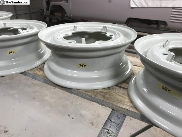 TheSamba.com :: VW Classifieds - 14” bus rims.