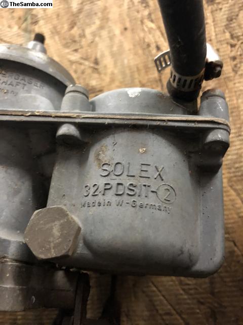 TheSamba.com :: VW Classifieds - Solex 32 PDSIT-2/ 32 PDSIT-3 Carb(s)/Intake(s)