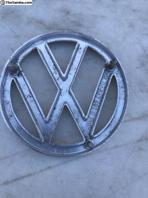 TheSamba.com :: VW Classifieds - Original hood emblem beetles 60-67 #1