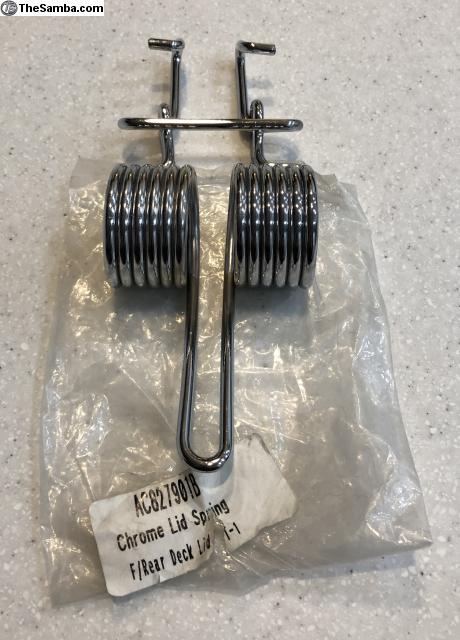 TheSamba.com :: VW Classifieds - Deck Lid Spring, Chrome, New