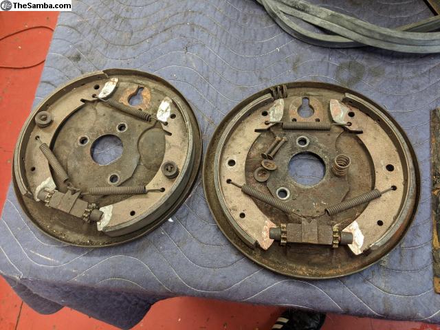 TheSamba.com :: VW Classifieds - Front Backing Plates w/Hardware