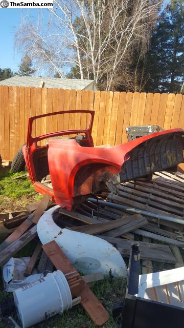 TheSamba.com :: VW Classifieds - Convertible baja shell Nov 1958