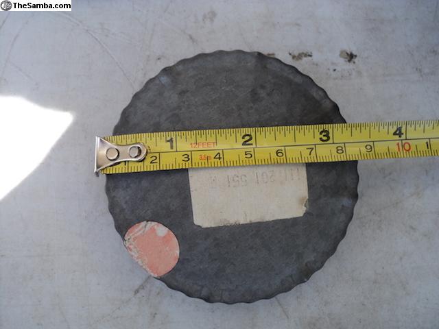 TheSamba.com :: VW Classifieds - NOS VW Patent Blau Gas Caps