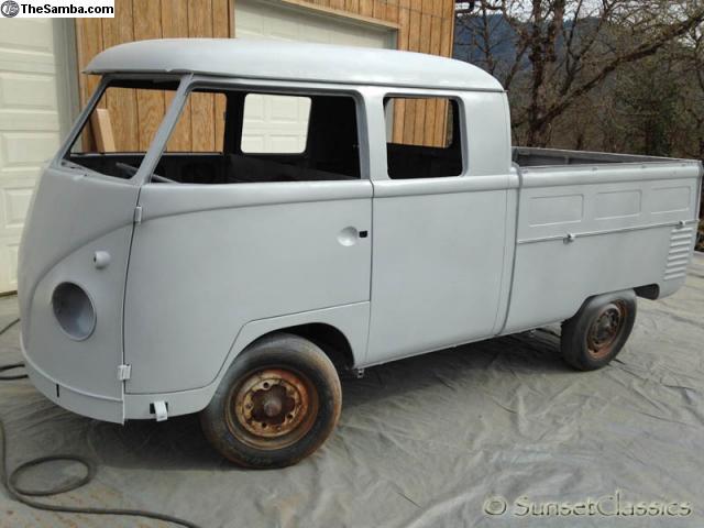TheSamba VW Classifieds 1960 Split Bullet Double Cab Crew Cab Pickup