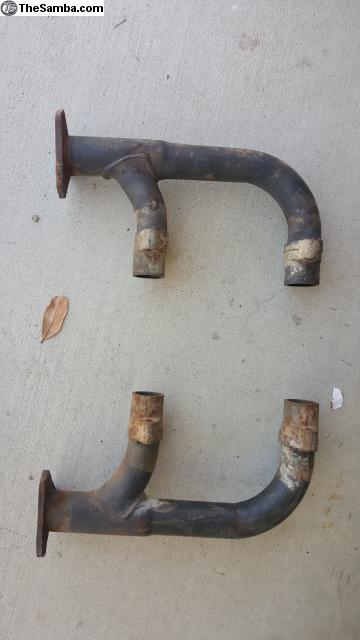 TheSamba.com :: VW Classifieds - Type 4 Exhaust Header "F Pipe" Set