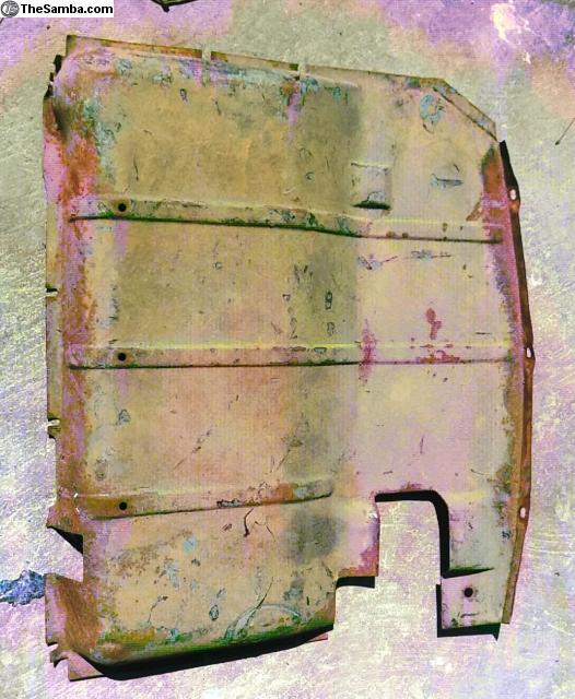 TheSamba.com :: VW Classifieds - Split Micro bus Pedal Belly Pan
