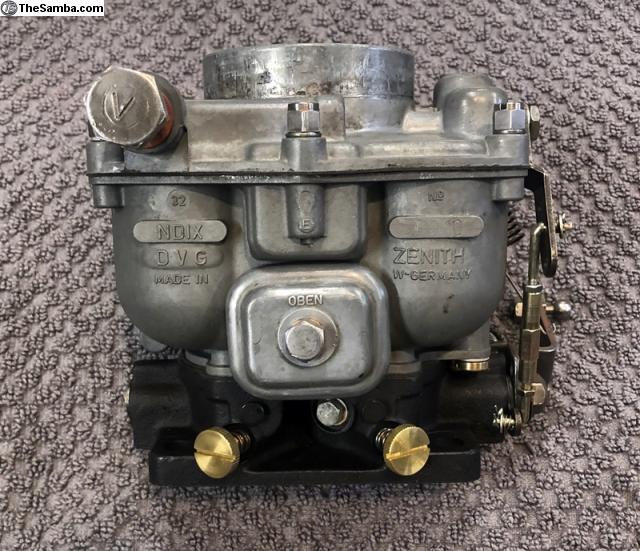 TheSamba.com :: VW Classifieds - Zenith 32NDIX Carb Porsche 356, VW, Unimog