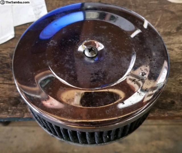 TheSamba.com :: VW Classifieds - Chrome Air Cleaner 5 X 2