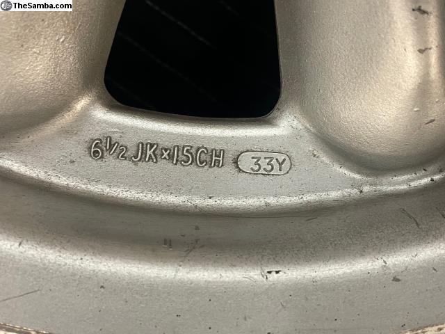 TheSamba.com :: VW Classifieds - 15 x 6.5 Original Minilite Wheels