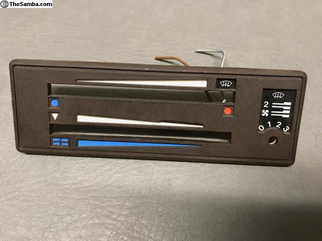 TheSamba.com :: VW Classifieds - Vanagon Brown Dash Climate Control ...