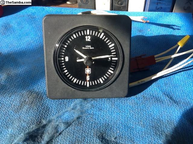 TheSamba.com :: VW Classifieds - VDO Quartz - Zeit Clock