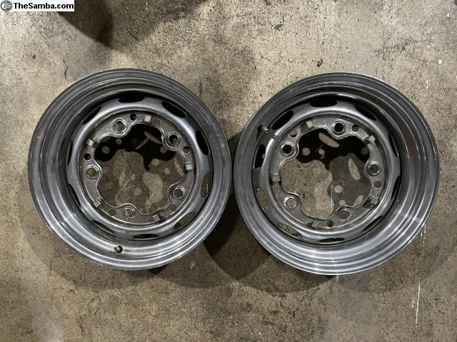 TheSamba.com :: VW Classifieds - Old Mangels wheels