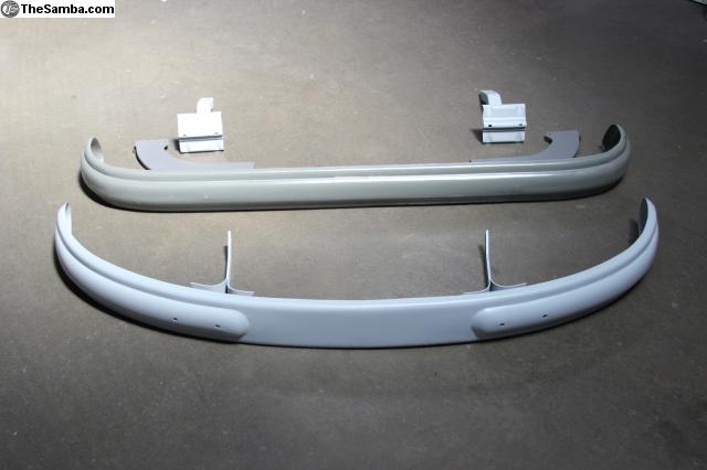 TheSamba.com :: VW Classifieds - Bus Front & Rear Pressed Bumpers Complete