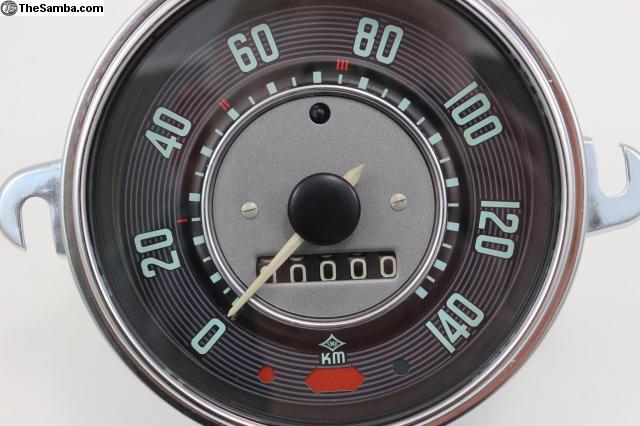 TheSamba.com :: VW Classifieds - Rare SWF speedometer 6.60 kmh vw bug ...
