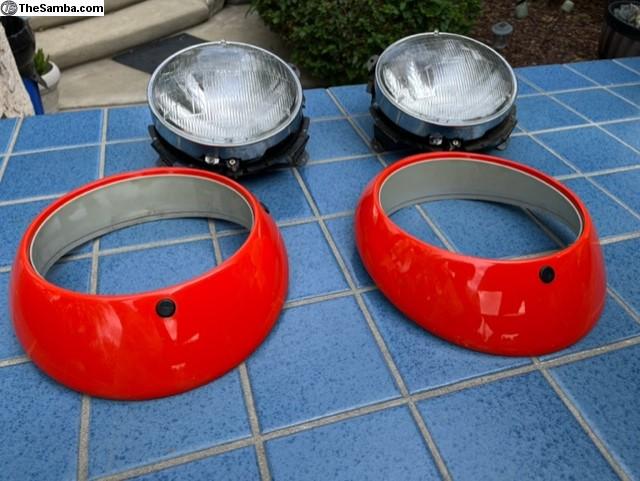 TheSamba.com :: VW Classifieds - 911 Headlight Assemblies With Halogen ...