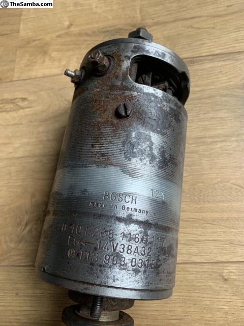 TheSamba.com :: VW Classifieds - Bosch 90mm 12v generator
