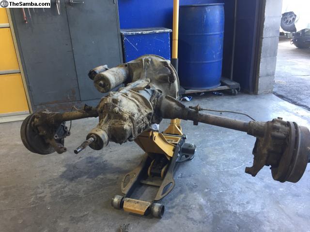 TheSamba.com :: VW Classifieds - Bus transaxle with reduction boxes