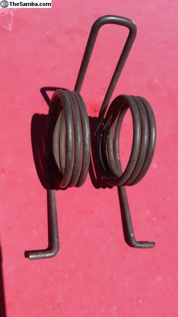 TheSamba.com :: VW Classifieds - original split or oval bug deck lid spring