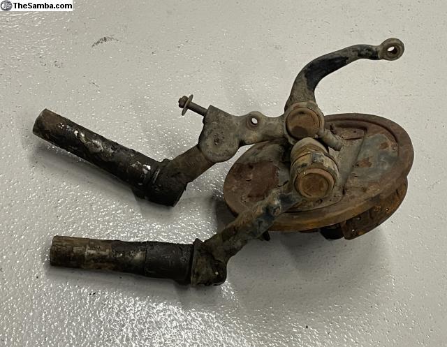 TheSamba.com :: VW Classifieds - Early Bay Bus Left Spindle & Control Arms