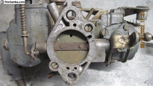 TheSamba.com :: VW Classifieds - pair of solex 32-34 pdsit-2 / pdsit-3 carbs
