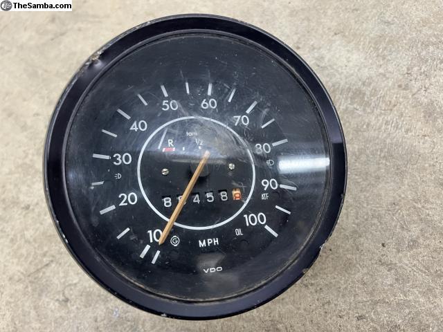 TheSamba.com :: VW Classifieds - 4/76 Super Beetle Speedometer - Tested