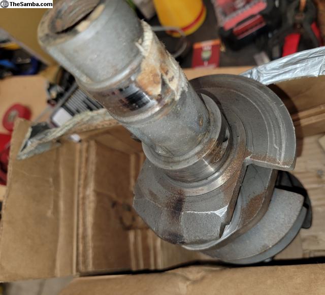 TheSamba.com :: VW Classifieds - Gene Berg counterweight crank shaft
